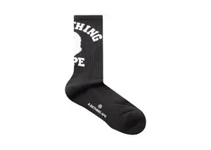 A BATHING APE College 1j20184001 Socks - Black