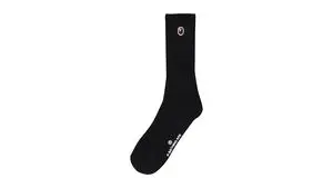 A BATHING APE Ape Head One Point 1i80184002 Socks - Black