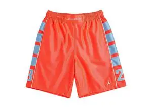 JORDAN Brooklyn Cat Scratch Shorts Hot Lava/blue Chill/sail