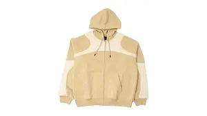 JORDAN Y2k Oversized Stretch Fullzip Hoodie - Rattan/phantom