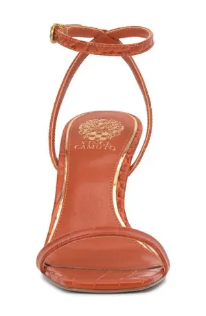 Vince Camuto Ankle Strap Wedge Sandal - Sunset Embossed