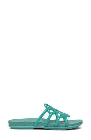 Aerosoles Frida Slide Sandal - Ice Green Transluscent Tpu