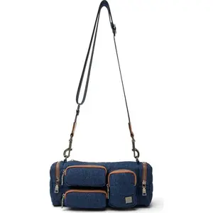 THINK ROYLN Lady Cargo Shoulder Bag - Dark Denim