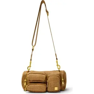 THINK ROYLN Lady Cargo Shoulder Bag - Sand Dune Raffia
