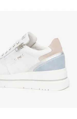 NEROGIARDINI Side Zip Wedge Sneaker
