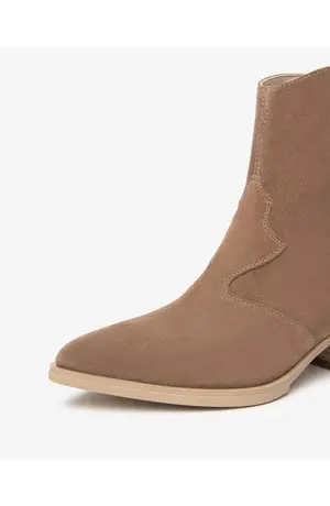 NEROGIARDINI Fringe Western Bootie - Whiskey