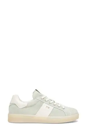 NEROGIARDINI Low Top Leather Sneaker - Mint