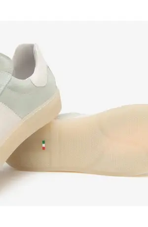 NEROGIARDINI Low Top Leather Sneaker - Mint