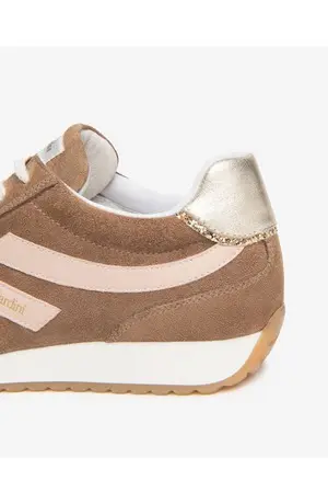 NEROGIARDINI Low Top Retro Sneaker - Mocha