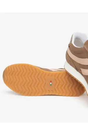 NEROGIARDINI Retro Low Top Sneakers - Mocha