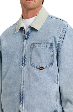 Quiksilver Surf Harrington Denim Jacket