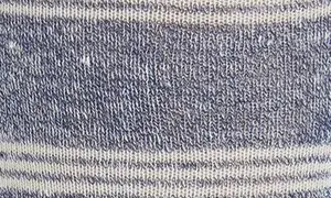Nordstrom Striped Linen-blend Dress Socks - Navy