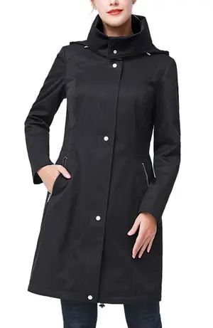 KIMI + KAI Alys Water Resistant Hooded Anorak Coat