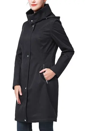 KIMI + KAI Alys Water Resistant Hooded Anorak Coat