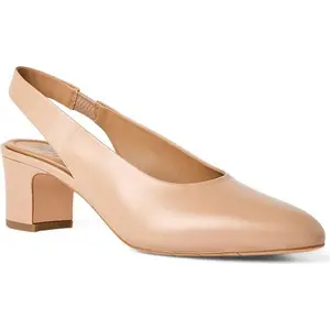 Aquatalia Trevi Slingback Pump Sand Nappa