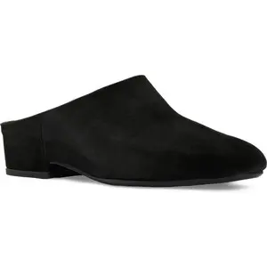 Aquatalia Umama Weatherproof Mule Black Suede