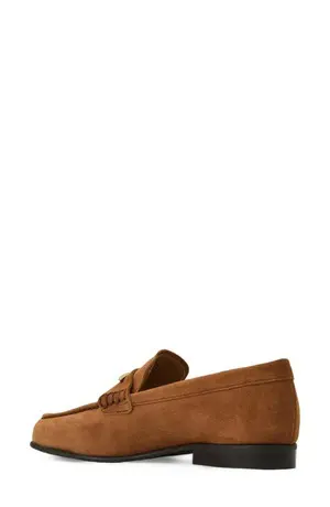 Aquatalia Elia Weatherproof Loafer - Cognac Suede