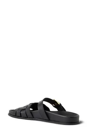 Aquatalia Ispera Weatherproof Slide Sandal - Black