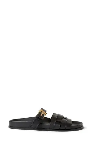 Aquatalia Ispera Weatherproof Slide Sandal - Black