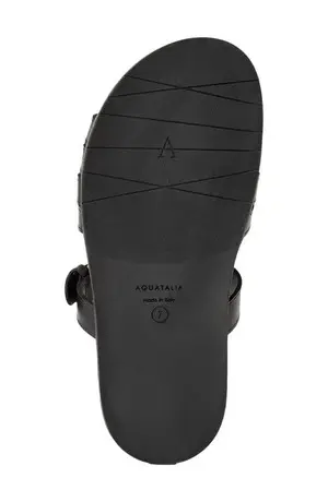 Aquatalia Ispera Weatherproof Slide Sandal - Black