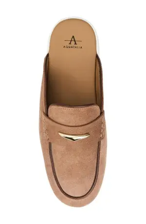 Aquatalia Weller Weatherproof Mule - Clay Suede