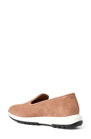 Aquatalia Karsin Weatherproof Sneaker - Clay Suede