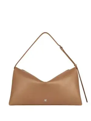 COURREGES Cuff Shoulder Bag - Neutrals