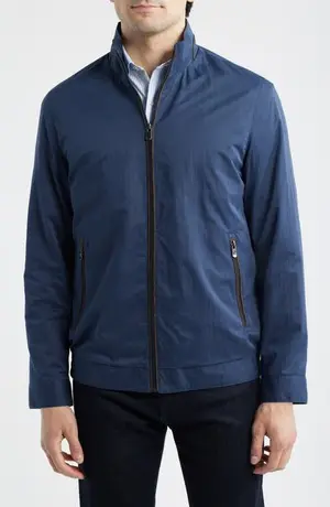 Johnston & Murphy Water-resistant Full-zip Jacket
