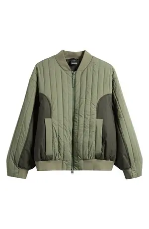 Rains Koya Vision Quilted Bomber Jacket Well