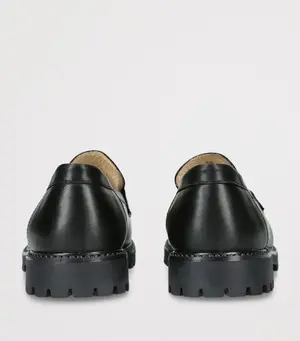 PAPOUELLI Leather Maximus Loafers
