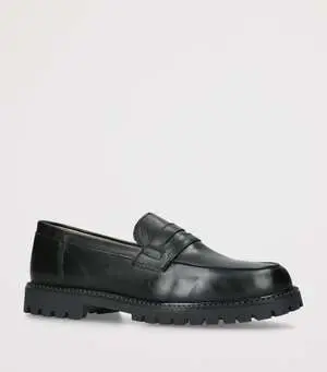PAPOUELLI Leather Maximus Loafers