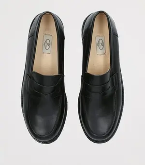 PAPOUELLI Leather Maximus Loafers