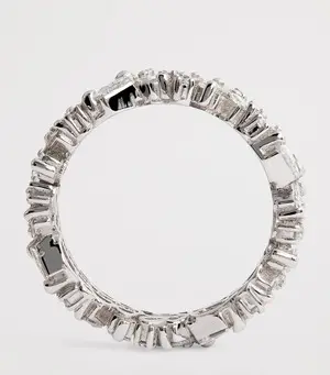SUZANNE KALAN Gold And Diamond La Fantaisie Eternity Ring