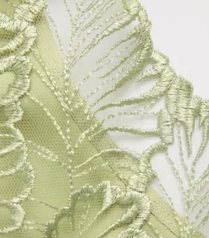 COCO DE MER Lace-trim Laurel Bodysuit
