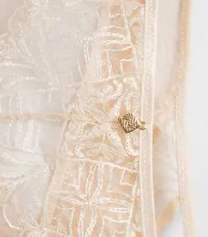 AUBADE Lace Iconic Calypso Tanga - Nude