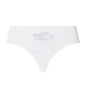 Hanro Cotton Belen Midi Briefs - White