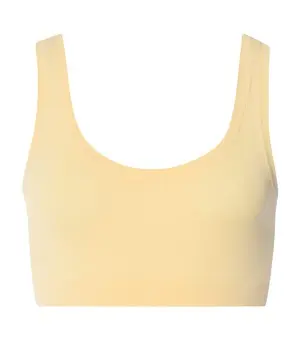 Hanro Touch Feeling Crop Top - Yellow