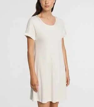 Hanro Cotton Satin-trim Anilla Nightdress