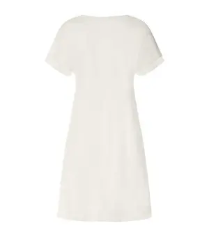 Hanro Cotton Satin-trim Anilla Nightdress