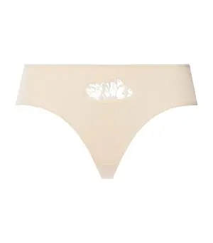 Hanro Cotton Belen Midi Briefs - Beige
