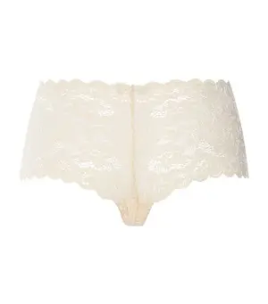 Hanro Lace Moments Maxi Briefs - Beige