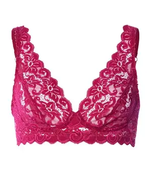 Hanro Lace Moments Soft Cup Bra - Red