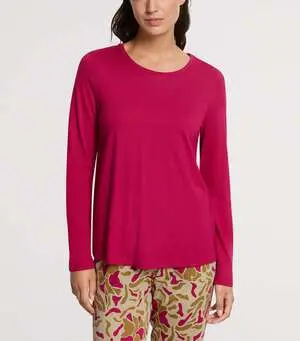 Hanro Cotton-modal Long-sleeve T-shirt