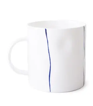FELDSPAR Fine Bone China Stripe Tea Mug