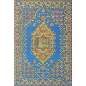 MAD MATS Turkish Rug - Blue - 6'x9'