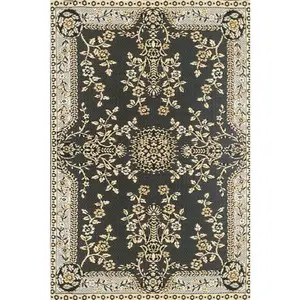 MAD MATS Garland Rug Black Tan - 5'x8'