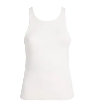 SKIMS Semi-sheer Ribbed Tank Top