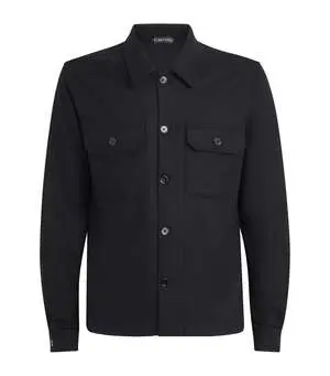 TOM FORD Cashmere Shirt - Black