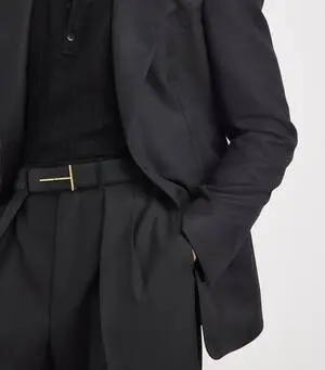 TOM FORD Wool-mohair-silk Shelton Blazer
