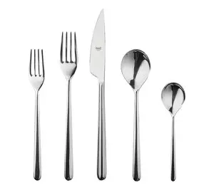 MEPRA 5 Pc Linea Flatware Set- Mirror - One-color